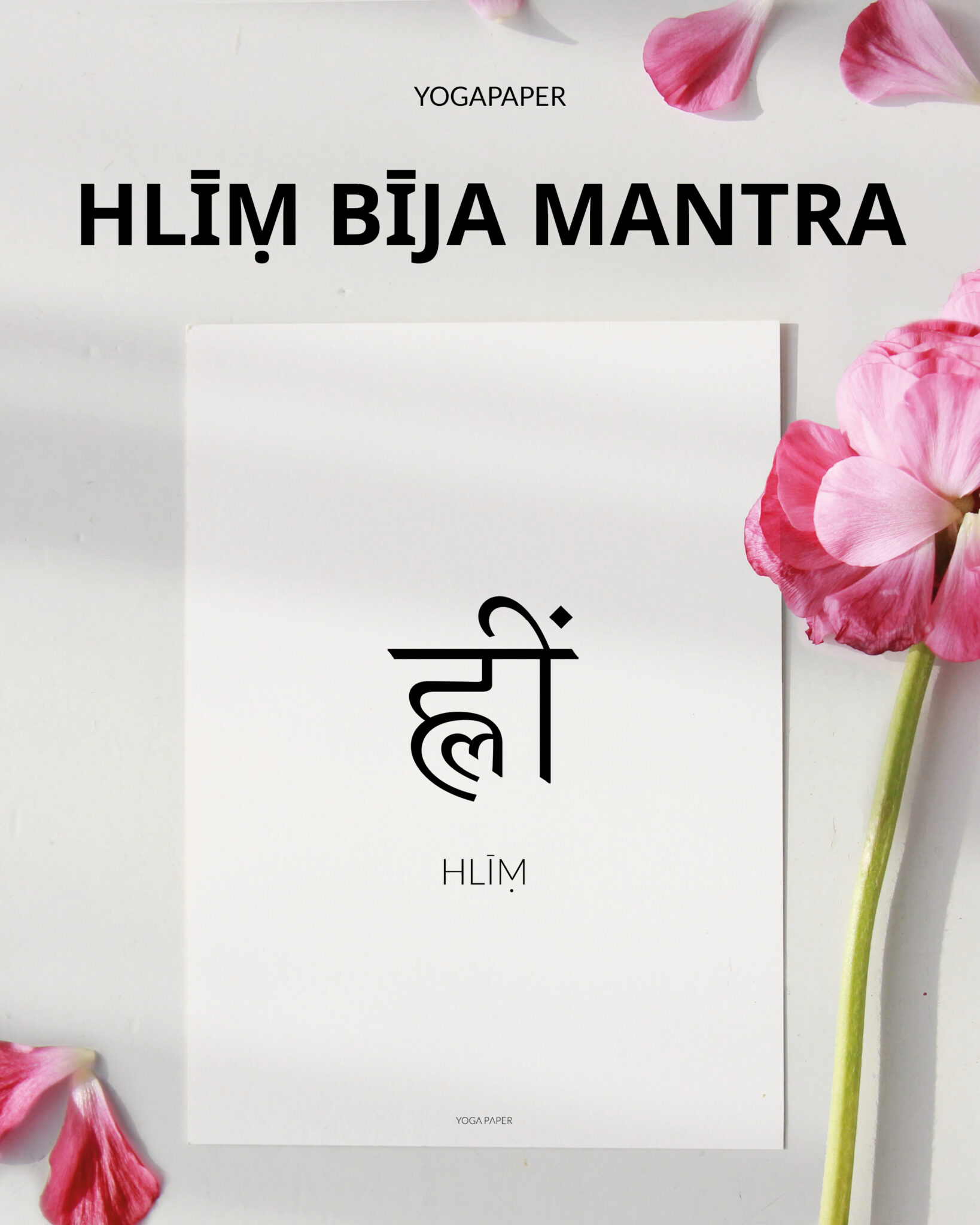 Shakti Bija Mantras - Yoga Paper