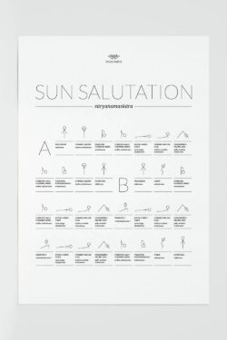 Sun Salutation A+B - Yoga Paper