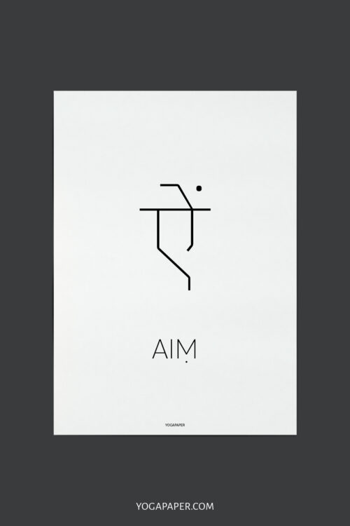 Saraswati Mantra - Yoga Paper
